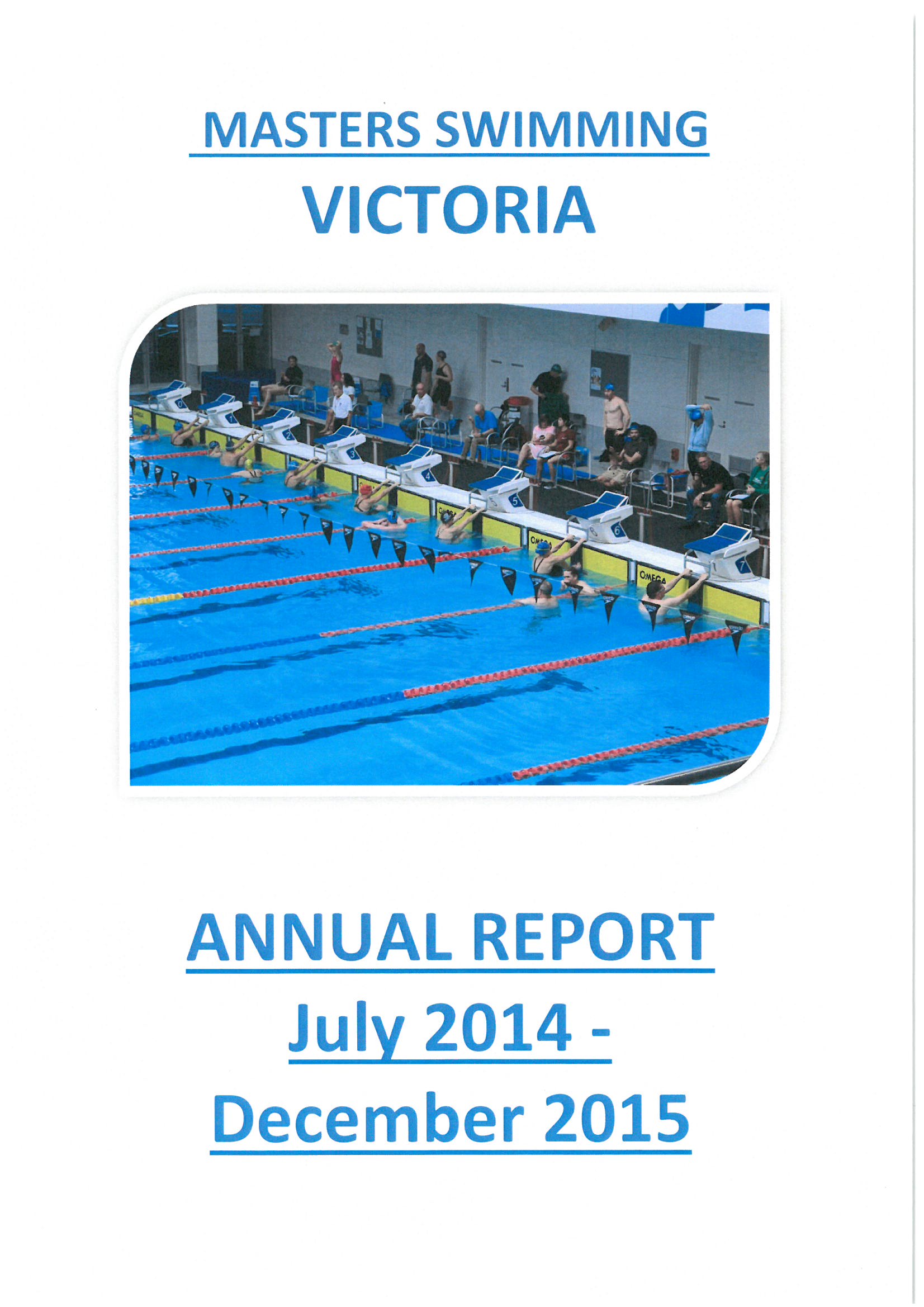 MSV Annual Report Archives | Masters Swimming Victoria